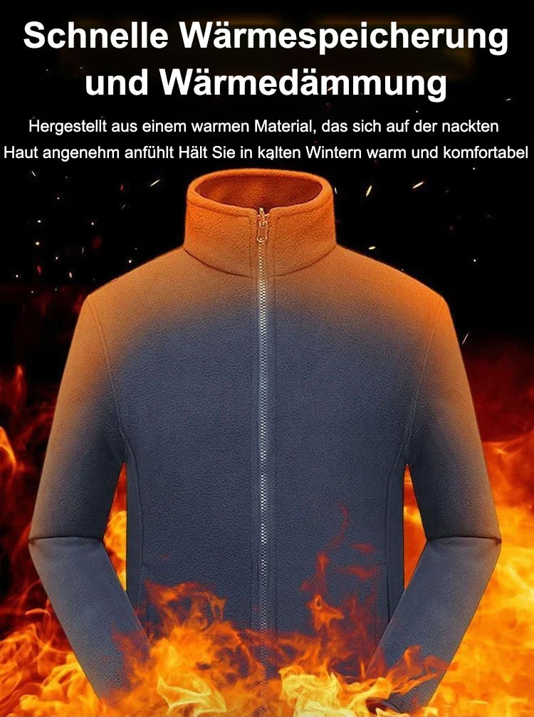 🎉Neujahrsverkauf 50% Rabatt🎉 Einseitige Fleece-Wendejacke—Kostenloser ...